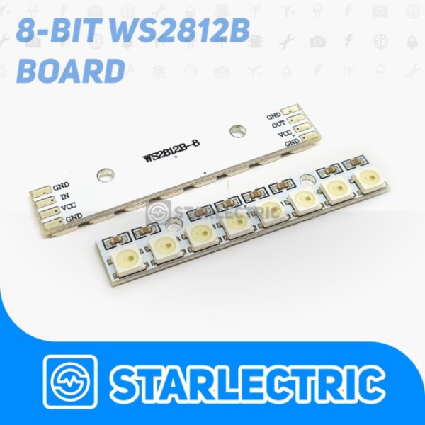 Jual Harga Turun RGB LED Strip Bar 8 Bit WS2812 2812 Arduino ...