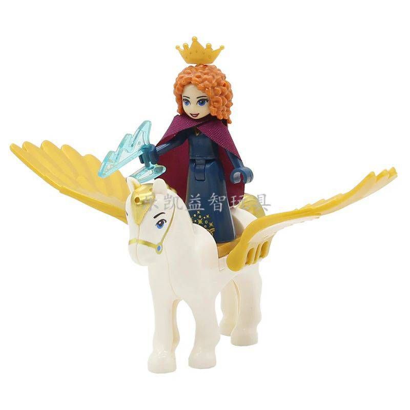Jual Lego Princess Merida Minifigure Disney Frozen Plus Sven Kuda ...