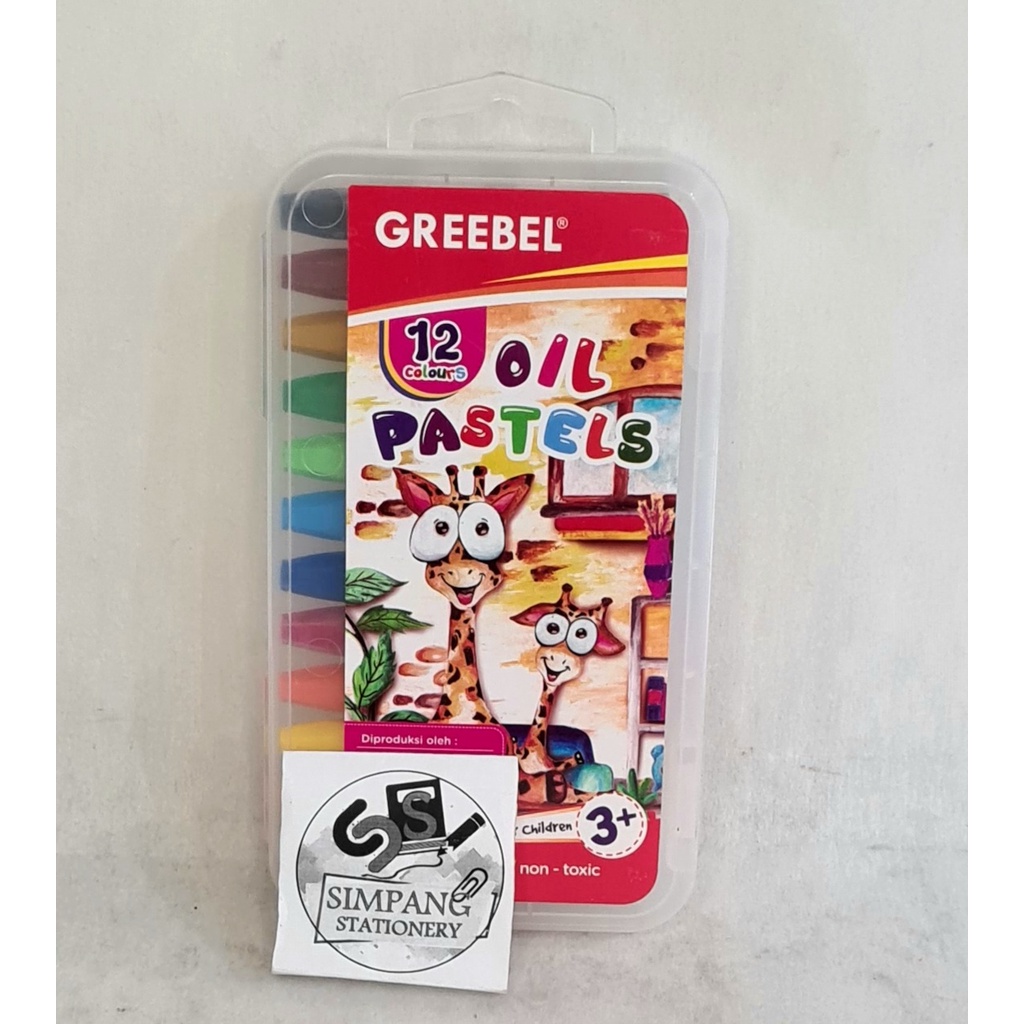 Jual Crayon Greebel isi 12 Warna | Shopee Indonesia
