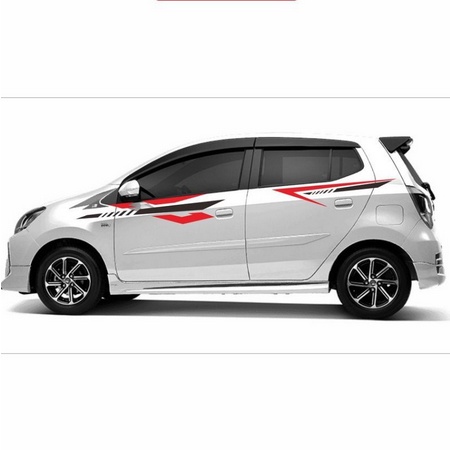 Jual Stiker mobil cutting sticker mobil agya stiker body list mobil ...