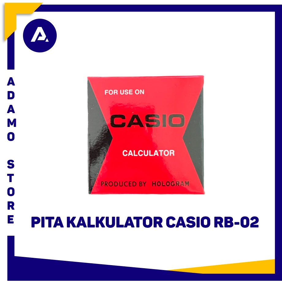 Jual Pita Kalkulator Casio RB02 RB-02 Hologram | Shopee Indonesia