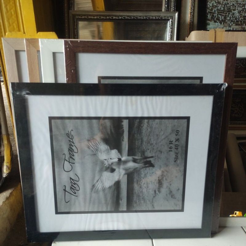 Jual #Best seller# bingkai foto frame foto pigura foto minimalis 16r ...