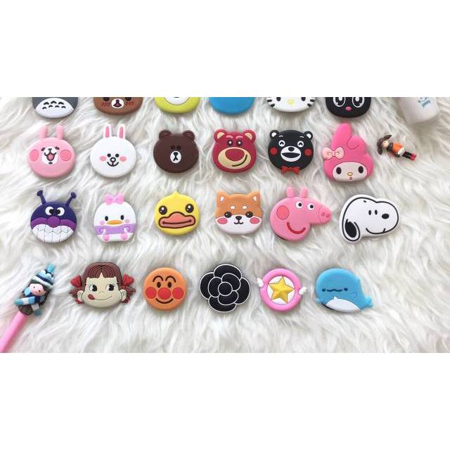 Jual 3D Popsocket Character Cute Snoopy Doraemon My Melody Totoro Pooh ...