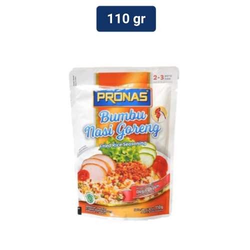 Jual Pronas Bumbu Nasi Goreng Ayam Pouch 110 gr | Shopee Indonesia
