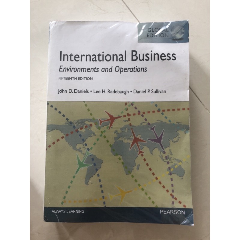 Jual INTERNATIONAL BUSINESS ENVIRONMENTS AND OPERATIONS - 15th edition ...