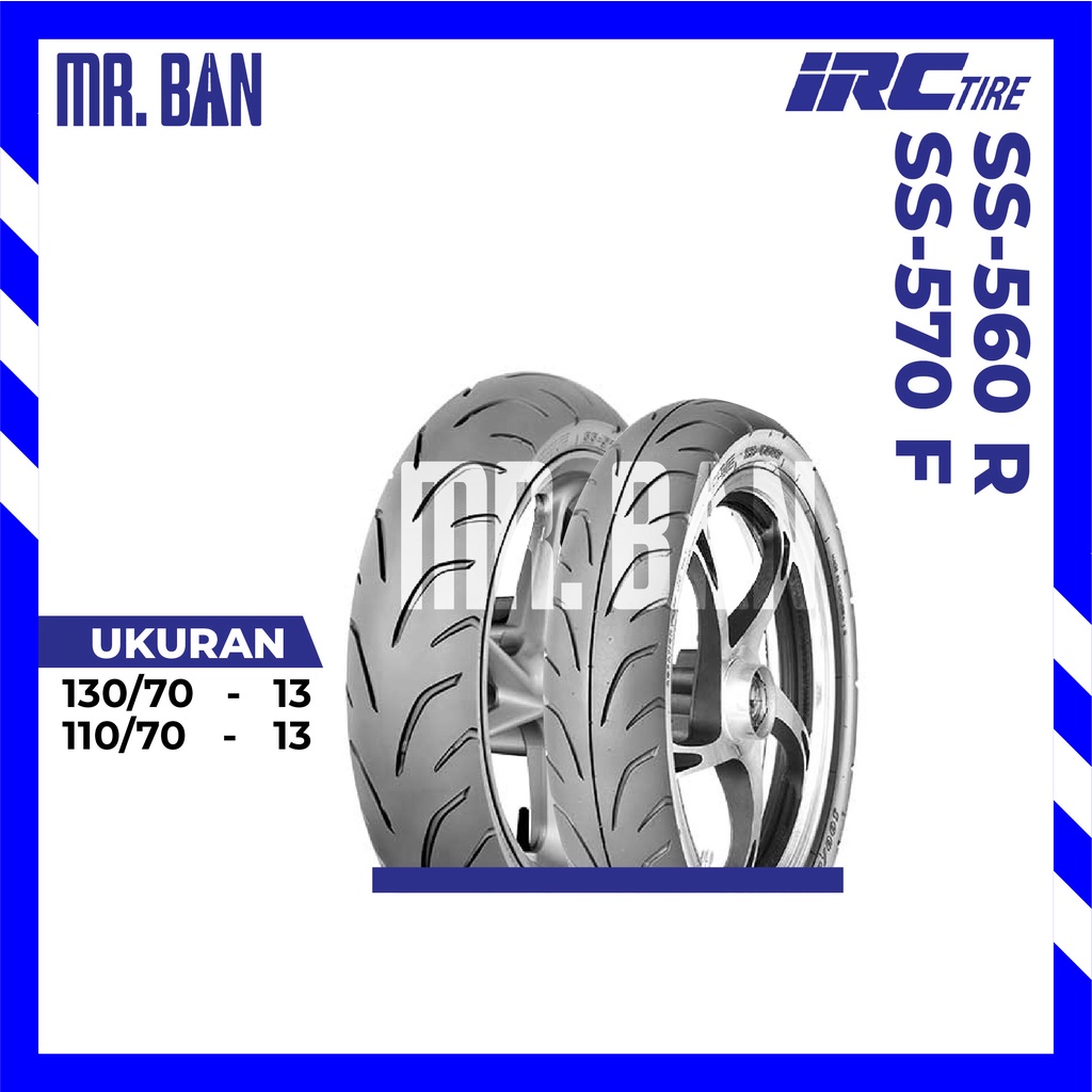 Jual PAKET BAN MOTOR NMAX DEPAN BELAKANG RING 13 IRC SS-560 SS-570 ...