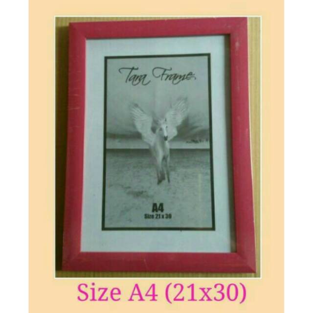 Jual Frame minimalis ukuran A4 (21x30) | Shopee Indonesia