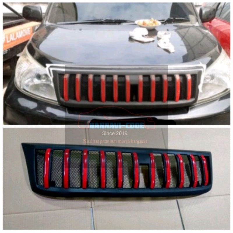 Jual HARGA PABRIK Grill rush gril terios 2007-2017 model hummer list ...