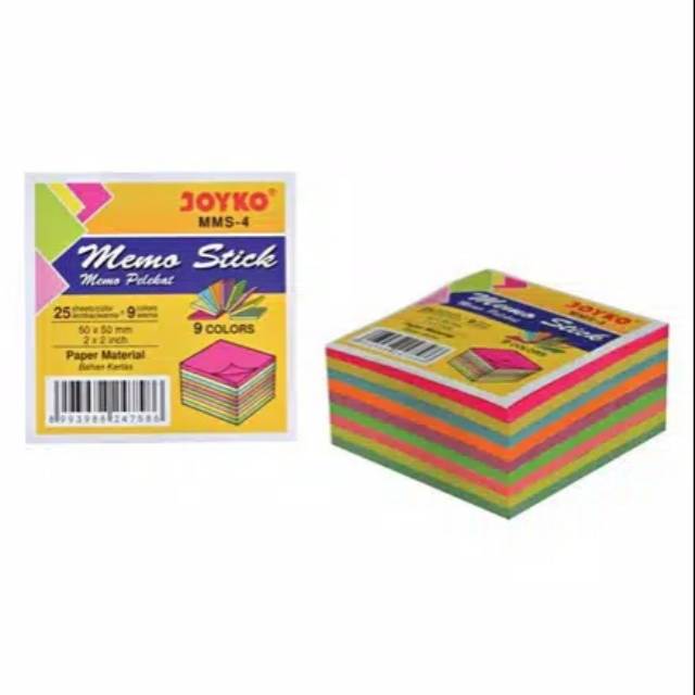 Jual Joyko Memo Sticky Notes MMS 4 / Post it | Shopee Indonesia