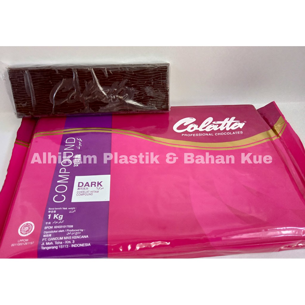 Jual Colatta Dark Compound - Colatta Coklat Batang (200gr) | Shopee ...