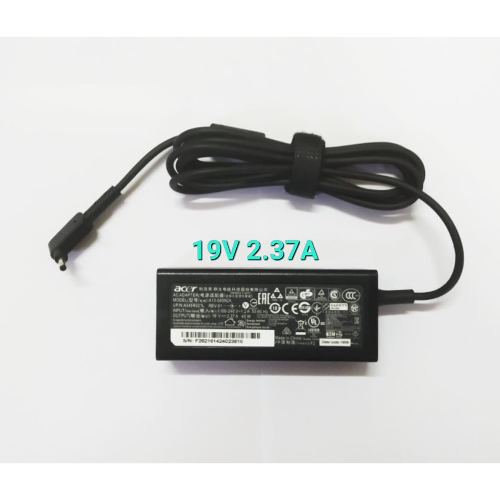 Jual ORIGINAL ACER 19V LAPTOP KOMPUTER CAS CASAN CHARGER ADAPTOR AC DC ...