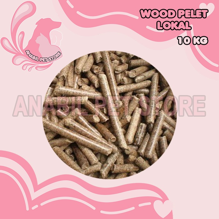 Jual WOOD PELET LOKAL 10 kg Wood pellet 10kg serbuk kayu bentuk pelet ...