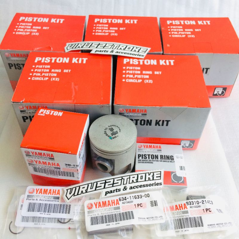 Jual Piston Kit Seher Set Yamaha RXS RX-S Spesial Special YT115 YT-115 Oversize OS STD 0 25 50 ...