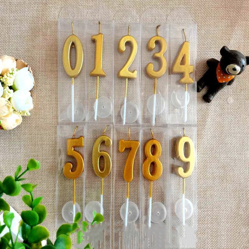 Jual Lilin angka Gold | Shopee Indonesia