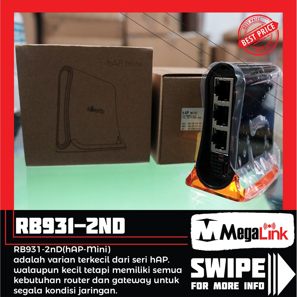 Jual Router Mikrotik RB-931-2nd HAP mini | Shopee Indonesia