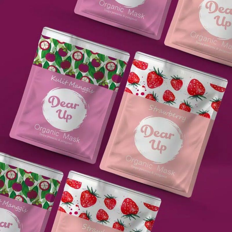 Jual PART 1 - DEAR UP ORGANIC MASK 15g | Shopee Indonesia