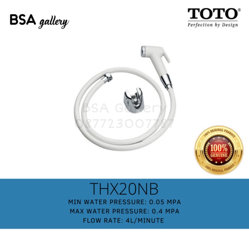 Jual JET SHOWER TOTO THX20NB ORIGINAL / JET WASHER MERK TOTO PASTEL ...