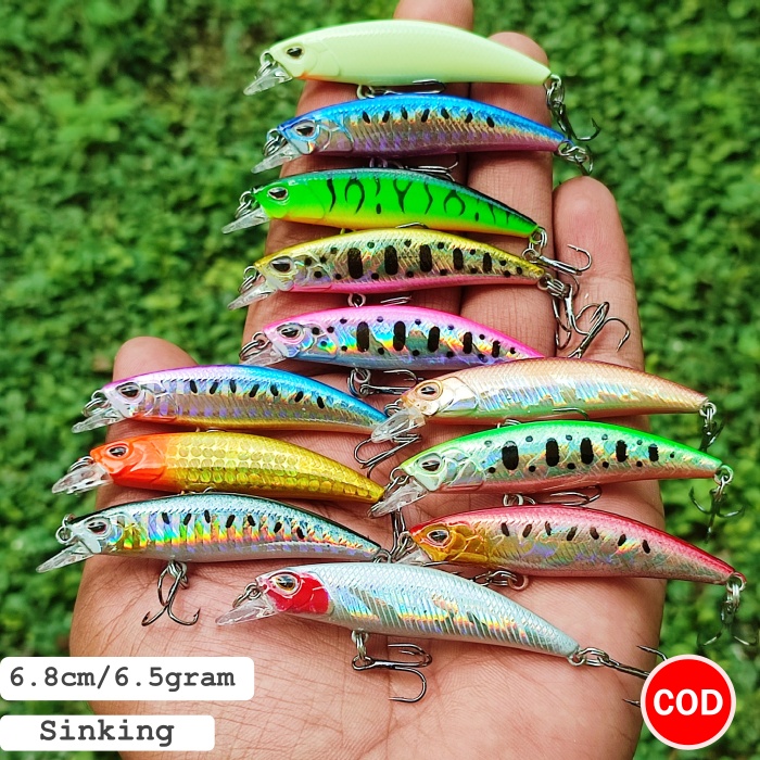Jual Lure Casting Fishing Lurebait 6.8cm/6.5g Duo 60s Umpan Pancing ...