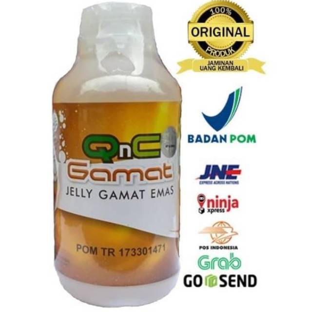 Jual QnC Jelly Gamat Emas 100% Original - Ekstrak Teripang Emas murni ...