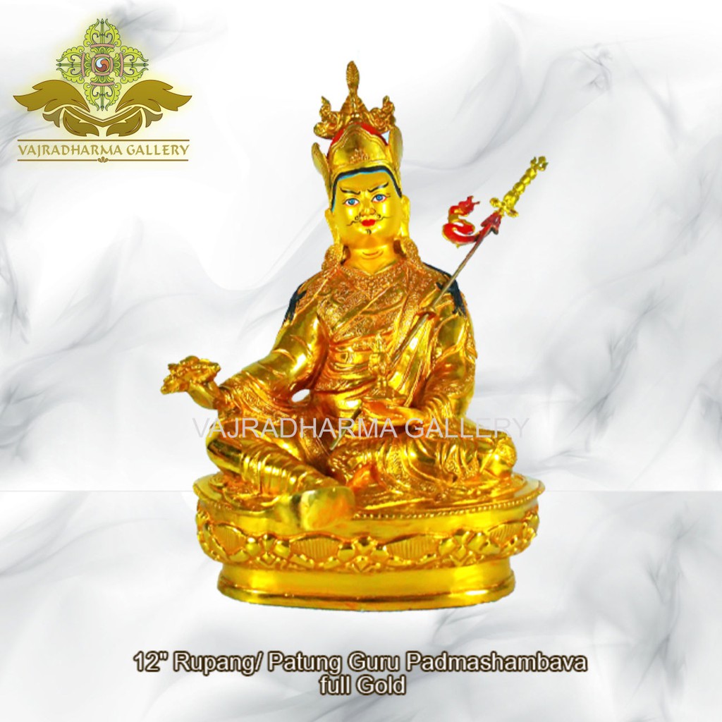 Jual Rupang/ Patung/ Arca Buddha 12 Inch Full Gold | Shopee Indonesia