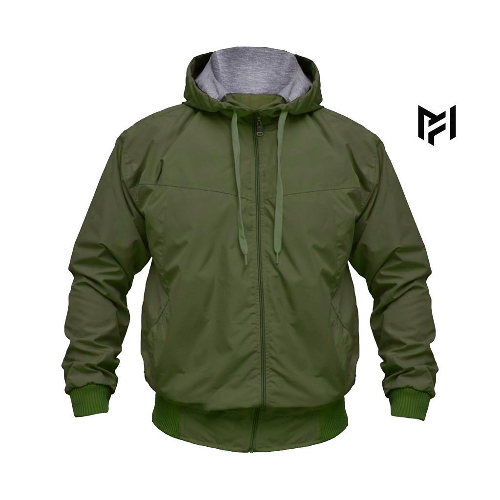 Jual Followme - Jaket Parasut Polos Bisa Bolak Balik - Promo Bomber ...