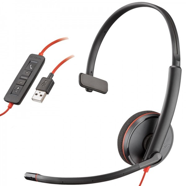 Jual HEADSET POLY BLACKWIRE 3200 Series | Shopee Indonesia