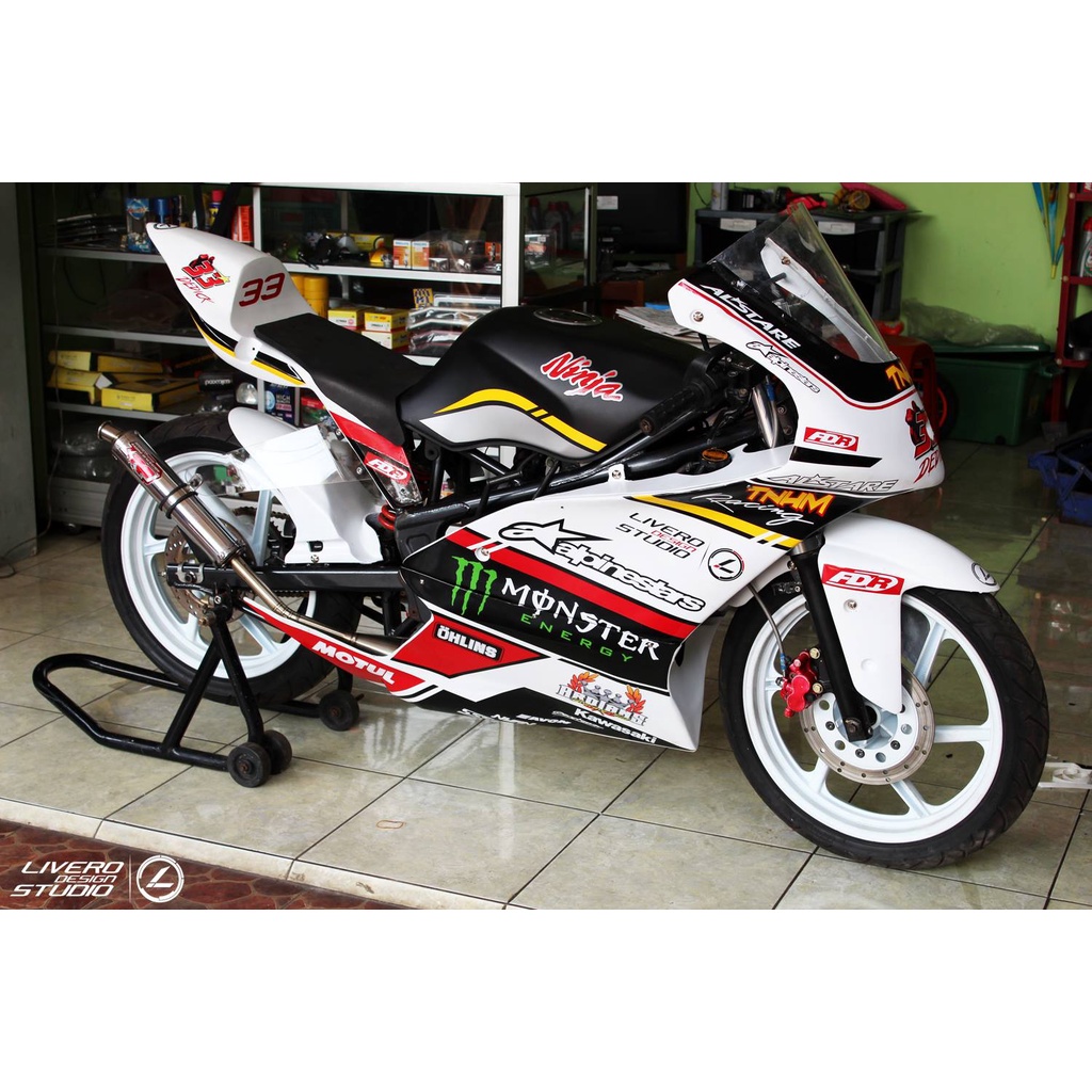 Jual Body Belakang Ninja RR 150, NSR, CBR, dll model RS GP 125 | Shopee ...