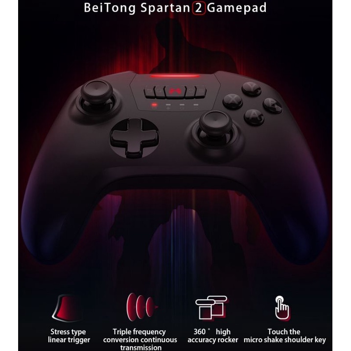 Jual Betop Beitong Spartan 2 wireless 2.4ghz gamepad pc android ...
