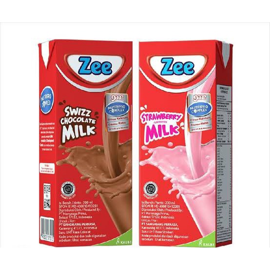 Jual Zee RTD Strawberry | Swizz Chocolate 200 ml | Shopee Indonesia