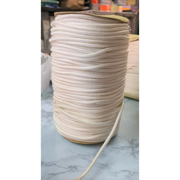 Jual Tali Nilon 3mm Polos Nylon Putih RJT | Shopee Indonesia