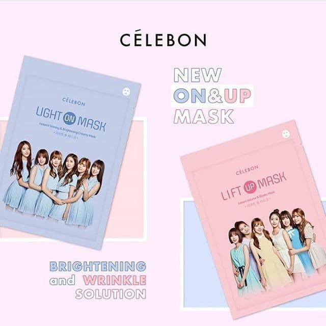 Jual Celebon Light On Mask Sheet | Lift Up Mask Sheet | Shopee Indonesia