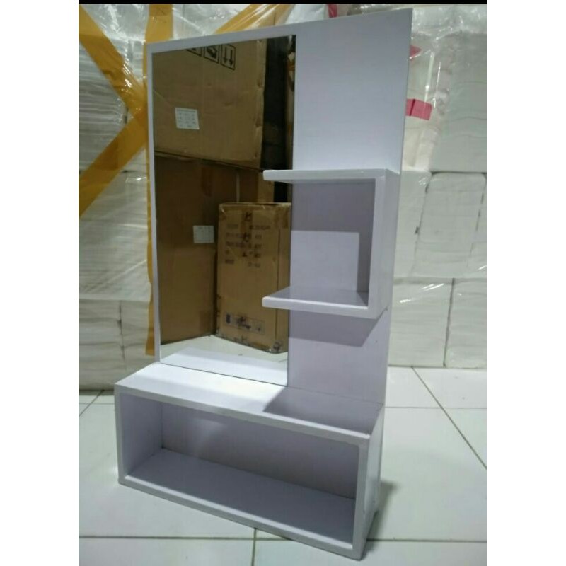 Jual Kaca rias minimalis putih | Shopee Indonesia