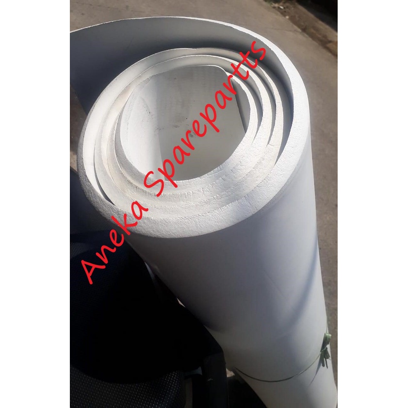 Jual spon eva 30mm METERAN spon eva ati lembaran hitam putih spon karet ...