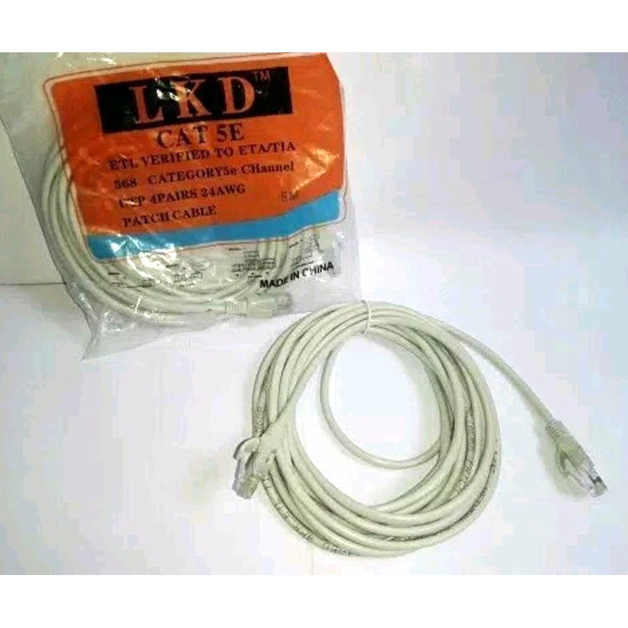 Jual Kabel LAN RJ45 5 Meter | Shopee Indonesia
