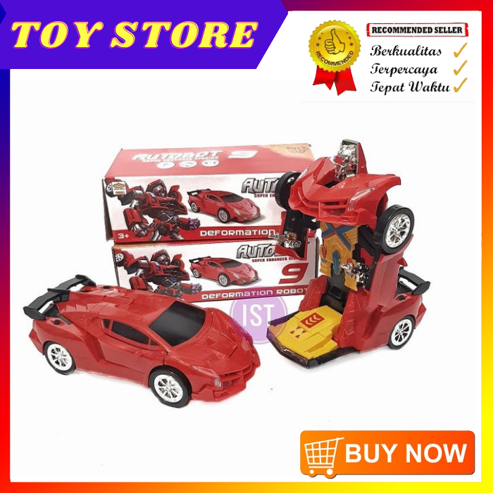 Jual Mainan anak anak robot mobil bisa berubah transformer Mobil Robot ...