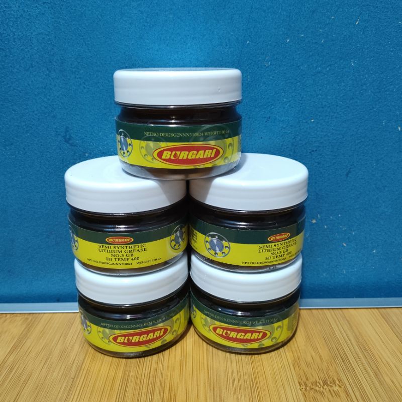 Jual Grease Minyak Gemuk Stempet Grease Burgari 100 Gram Burgari Semi ...