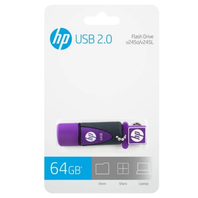 Jual Flashdisk HP v245u 64gb original | Shopee Indonesia