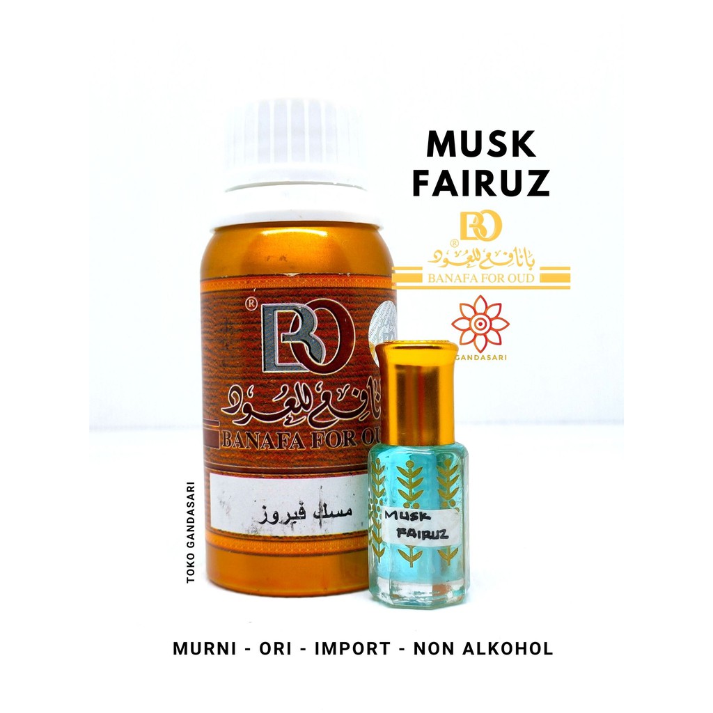 Jual Bibit Parfum BO BANAFA For OUD MUSK FAIRUZ misik fairus IMPORT Arab Saudi Non Alkohol ...