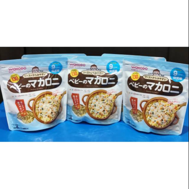 Jual WAKODO Macaronies for Baby/ macaroni/ pasta bayi | Shopee Indonesia