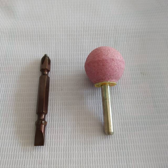 Jual Batu Gurinda Tangkai Bulat A25 / Batu Gagang / Mounted Stone ...