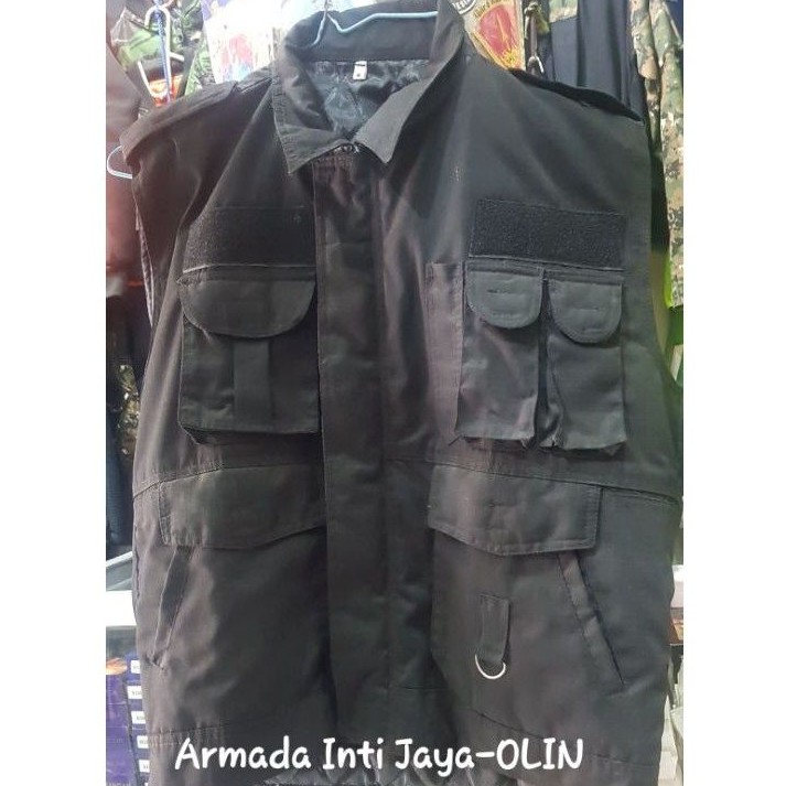 Jual Rompi Tactical ripatok hitam|Rompi kotak tactical hitam|Rompi ...