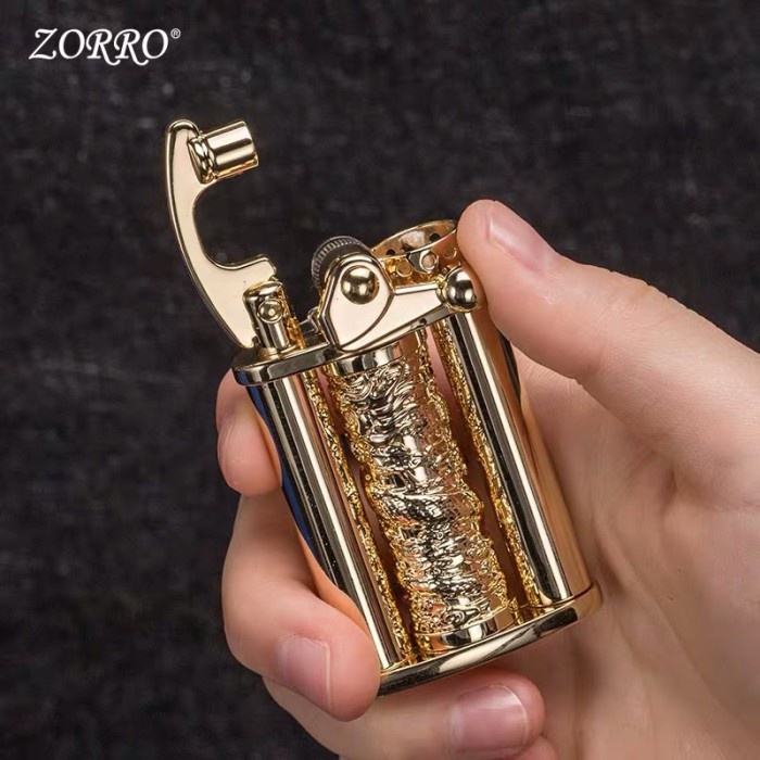 Jual Korek Api Zorro Z629 Ukir Unik Vintage Style Kerosene Lighter ...