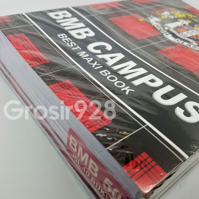 Jual Buku Tulis Campus / Boxy merk BMB / BMC isi 50 lbr (isi 10 buku ...