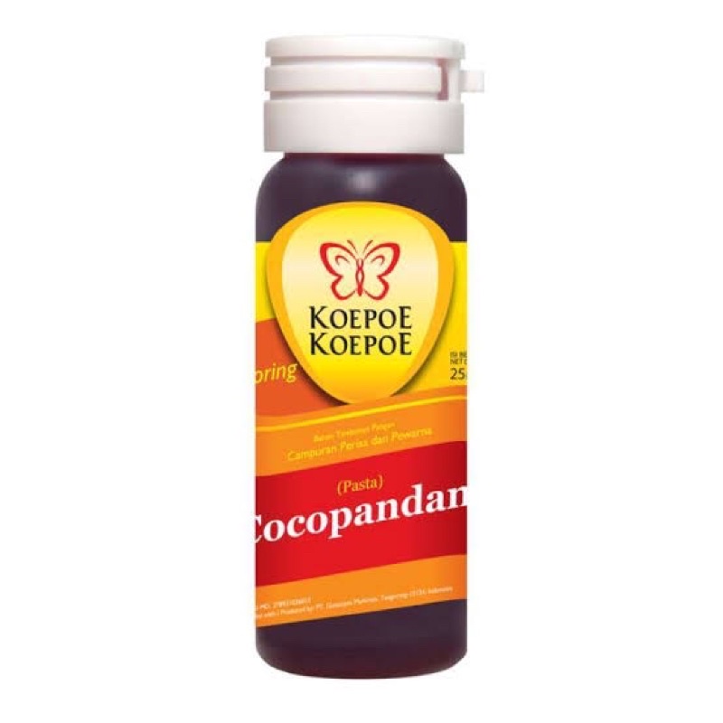 Jual Koepoe Koepoe PASTA COCOPANDAN 25ml - Perisa Makanan | Shopee ...