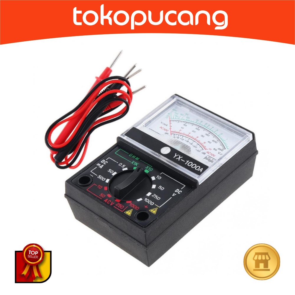 Jual Multitester Analog Multimeter Avometer YX 1000A AVOMETER MINI YX ...