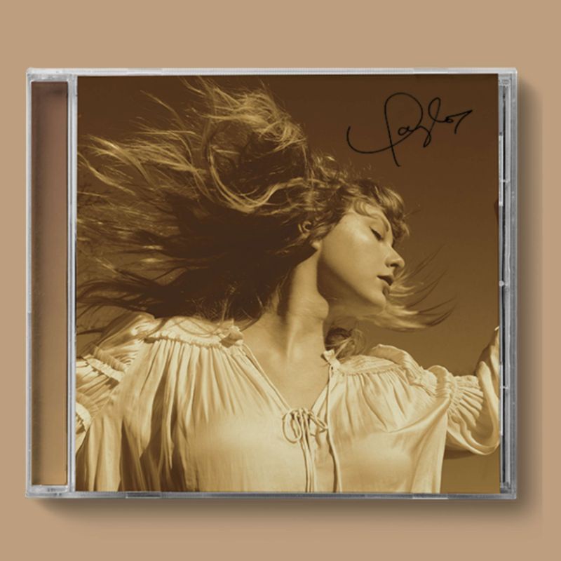 Jual SIGNED CD Taylor Swift - Fearless (Taylor's Version) Target ...