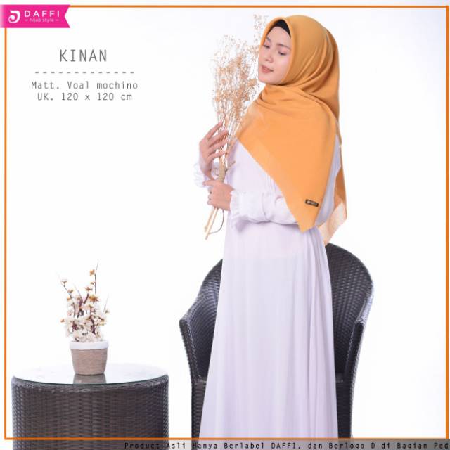 Jual Segiempat kinan berbahan voal dengan cutting unik dan manis ...