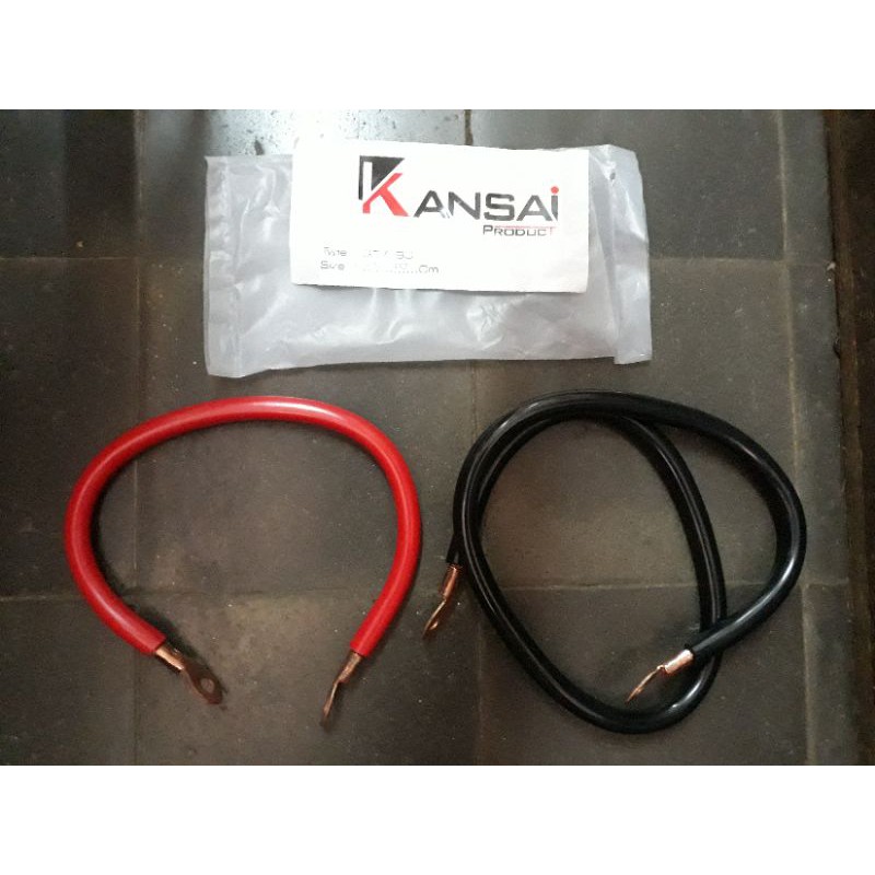 Jual Kabel Tembaga Aki Mobil L300 Diesel/ universal Mobil Diesel 50cm (Massa)/100cm (Setrum) 24V ...