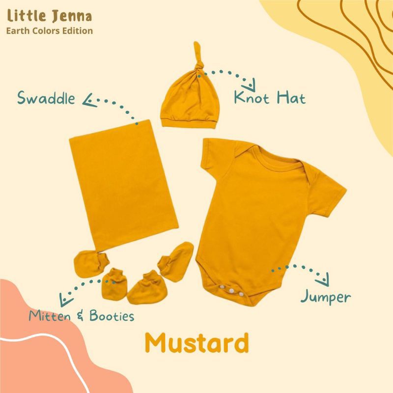 Jual Swaddle Set Knot Hat / Bedong bayi Set Complete (Bedong, Jumper ... Jual Swaddle Set Knot Hat / Bedong bayi Set Complete (Bedong, Jumper ...