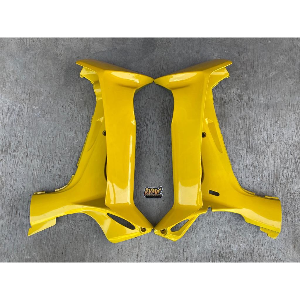 Jual sayap luar dalam yamaha fizr full kuning kepangan fiz r kuning dek ...